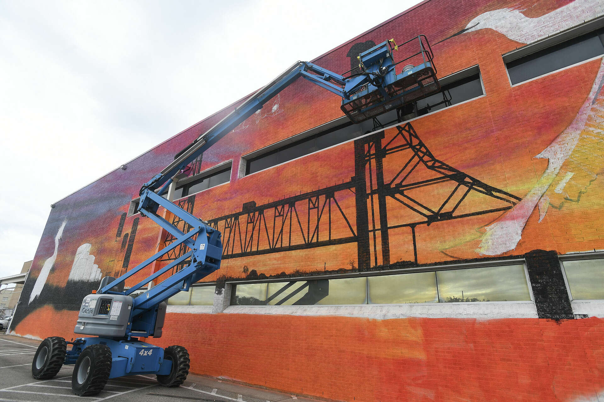 Meet Meghan Cobb - the artist behind Beaumont's newest mural