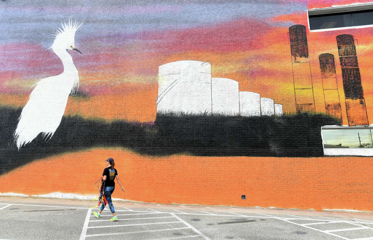 Meet Meghan Cobb - the artist behind Beaumont's newest mural