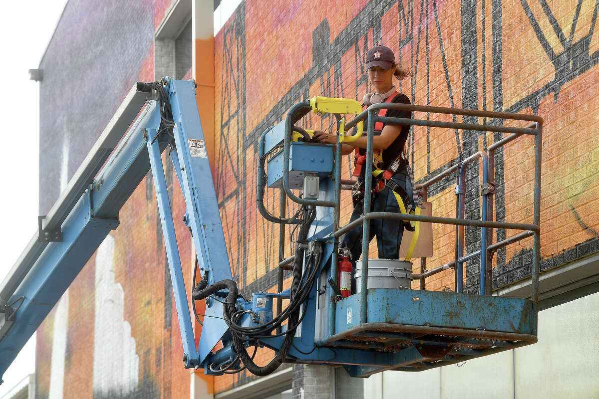 Meet Meghan Cobb - the artist behind Beaumont's newest mural