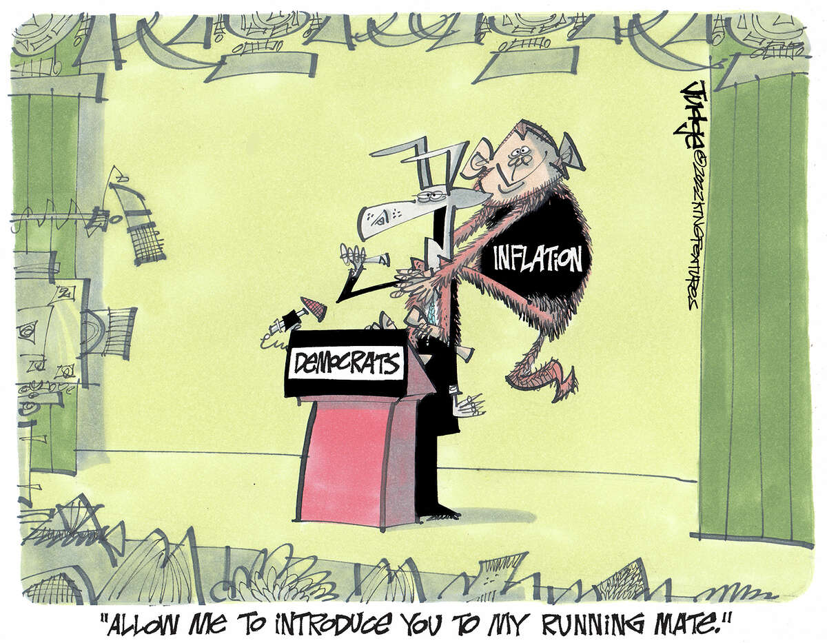 Editorial cartoons from the San Antonio Express-News