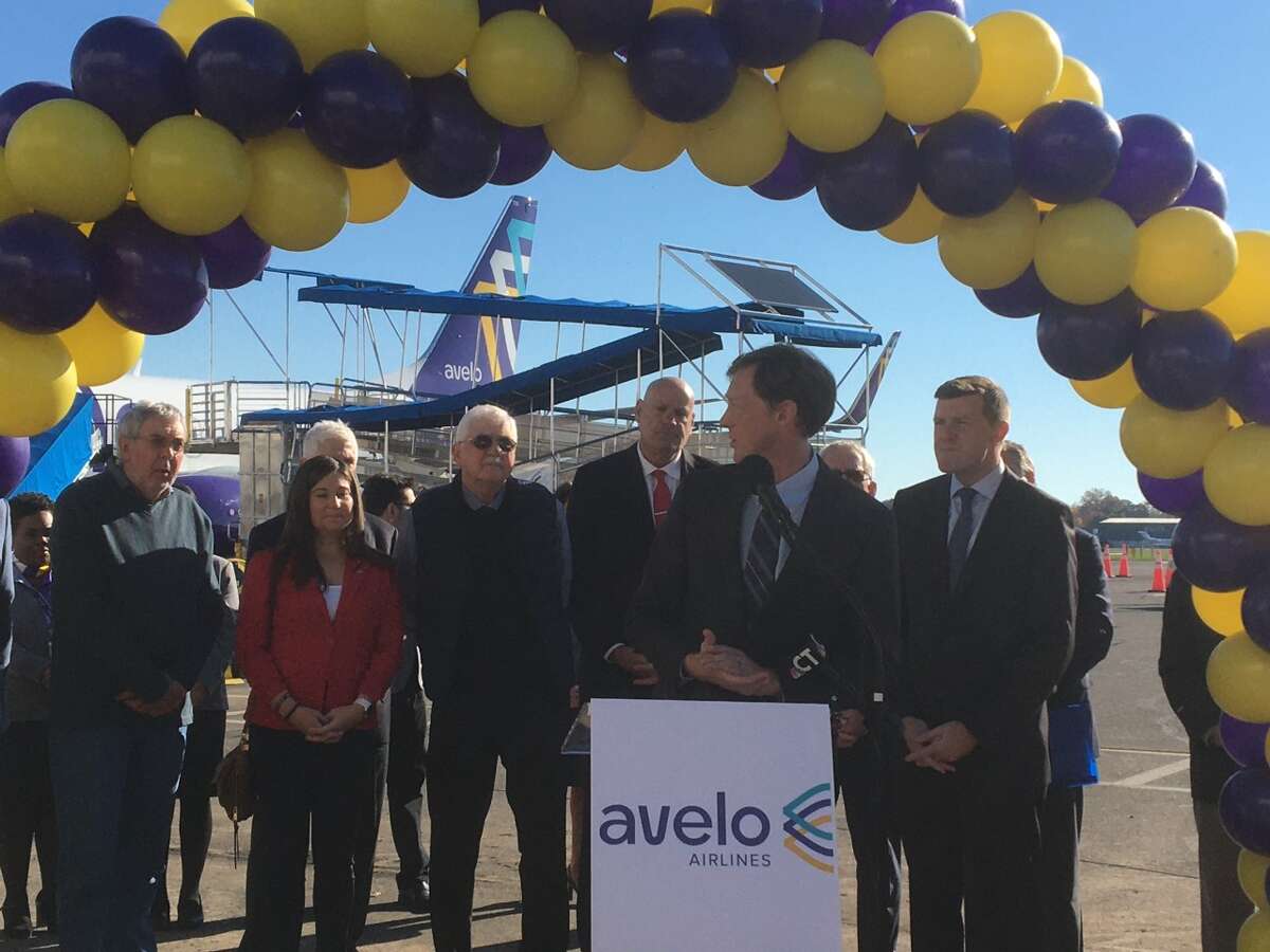 Avelo celebrates 1st year at Tweed; honors fallen CT veteran