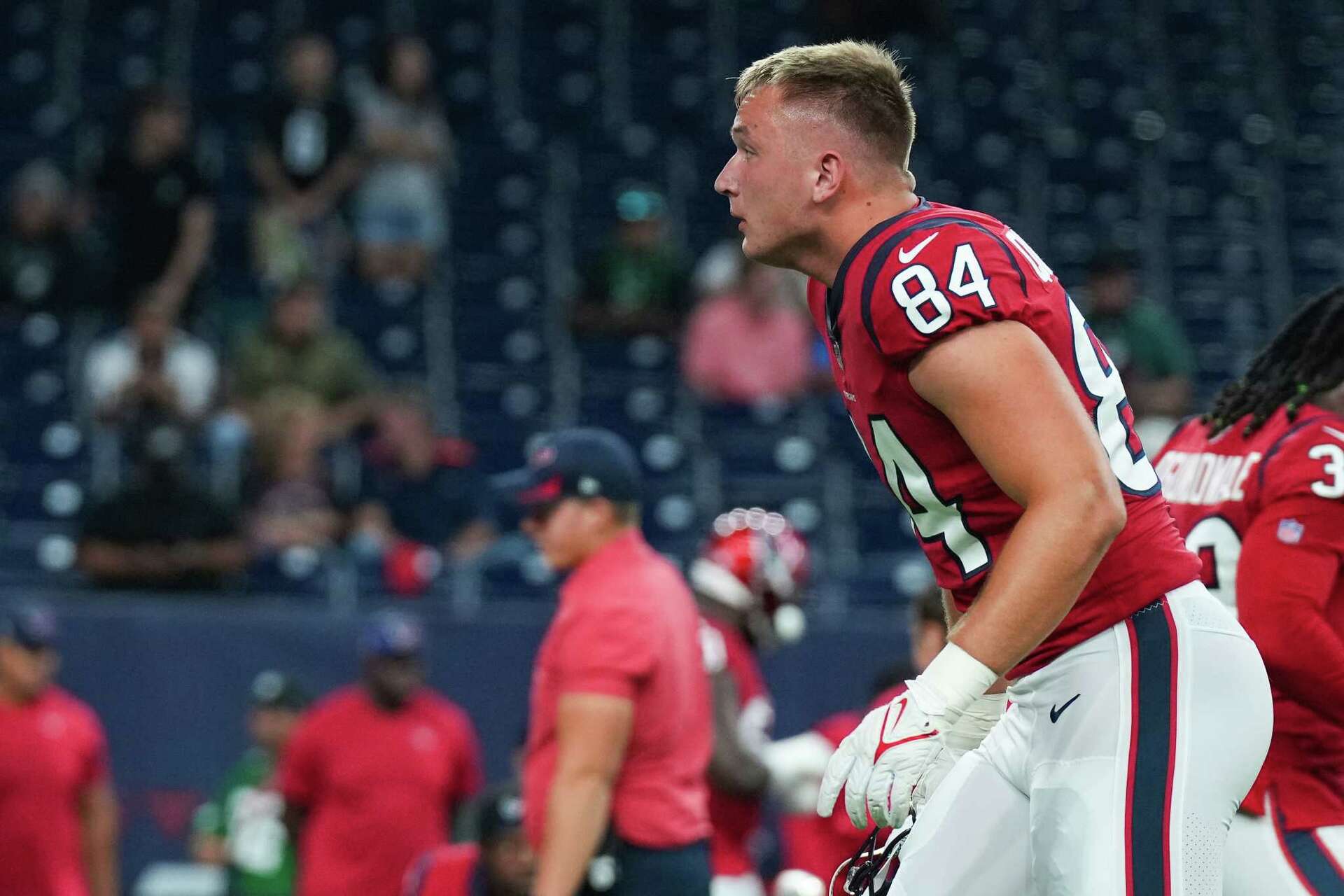 Houston Texans: TE Teagan Quitoriano could see more action