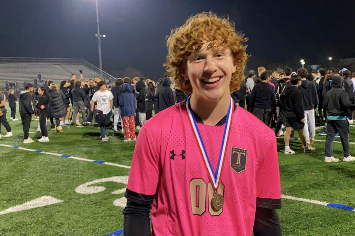 MVP Connor Hughes leads Trumbull to FCIAC boys soccer title.