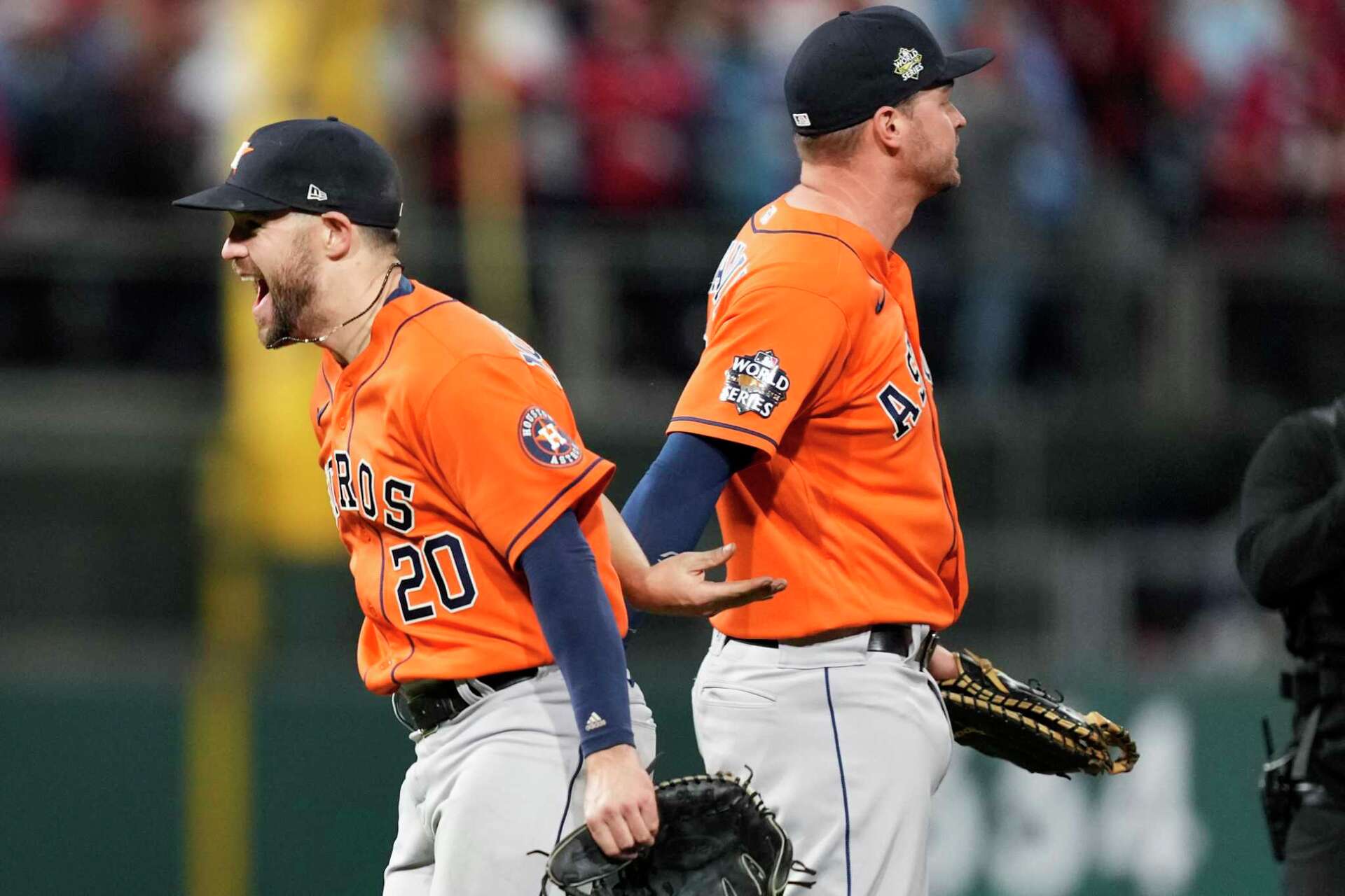 World Series: Chas McCormick makes winning catch for Astros