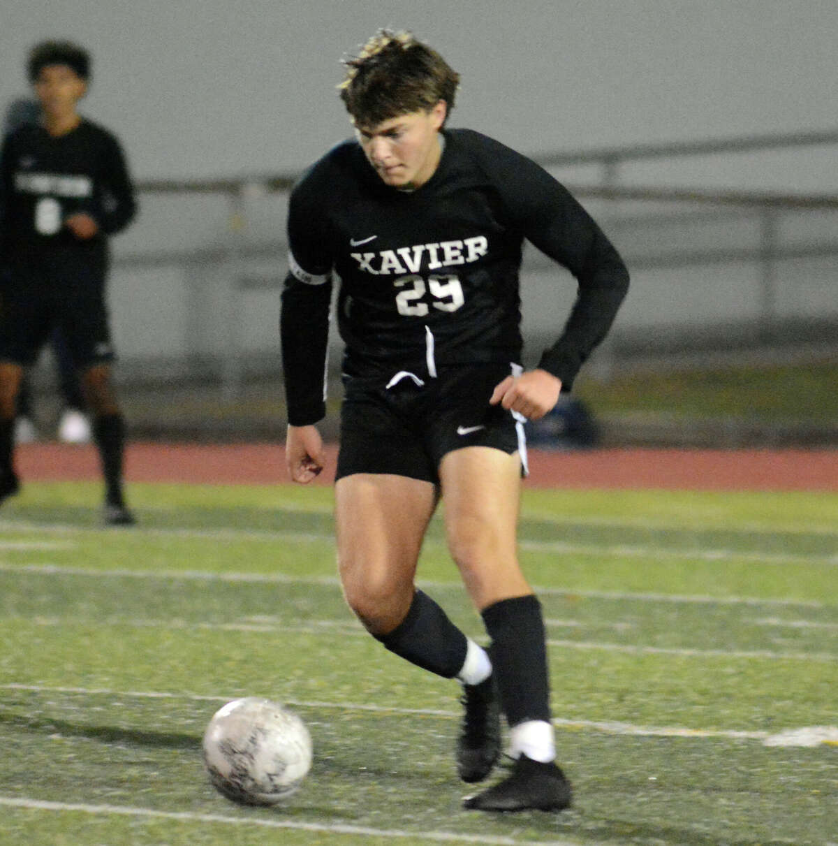 Xavier boys soccer wins SCC title behind Mario Milardo's 2 goals.