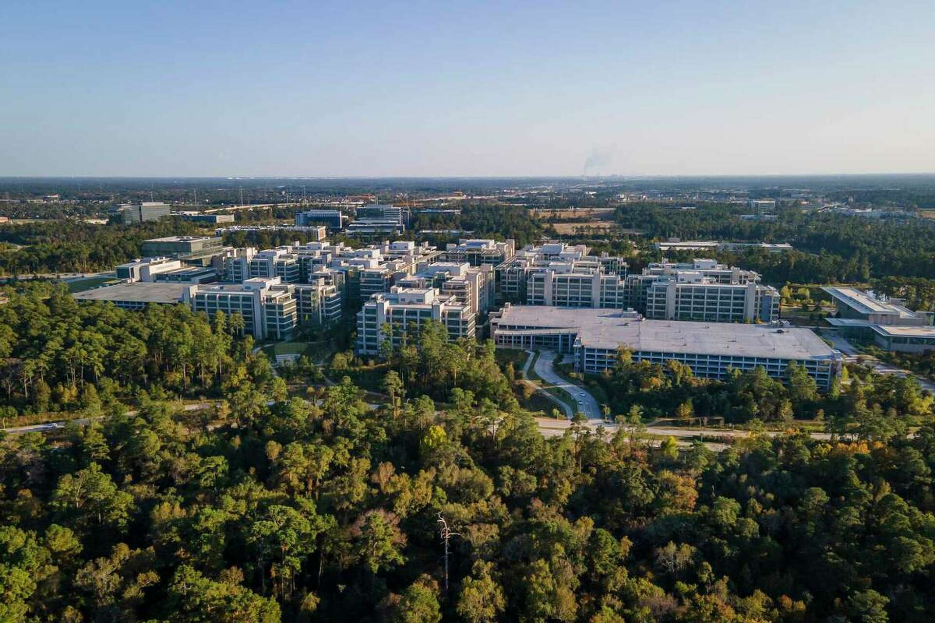 Exxon Mobil to shrink office space in Houston, Spring, Texas