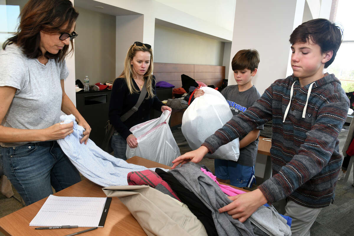 Darien nonprofit P2P gives free winter coats to needy families