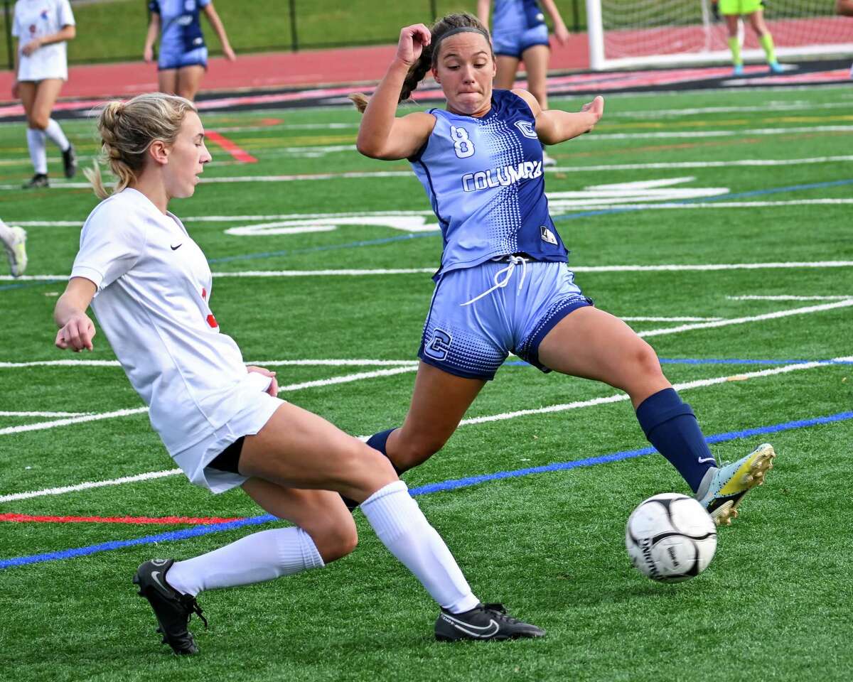Columbia surrenders two late goals in falling to New Hartford in Class ...