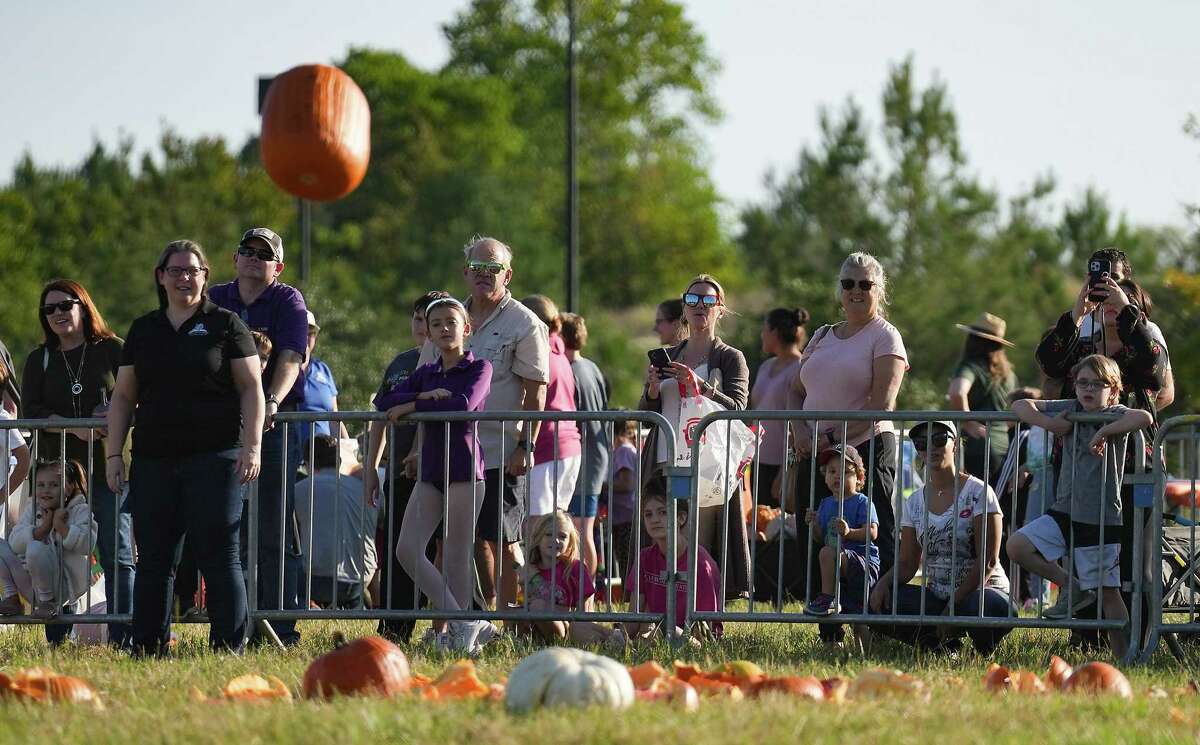 The Woodlands hosts first Pumpkin Smash event