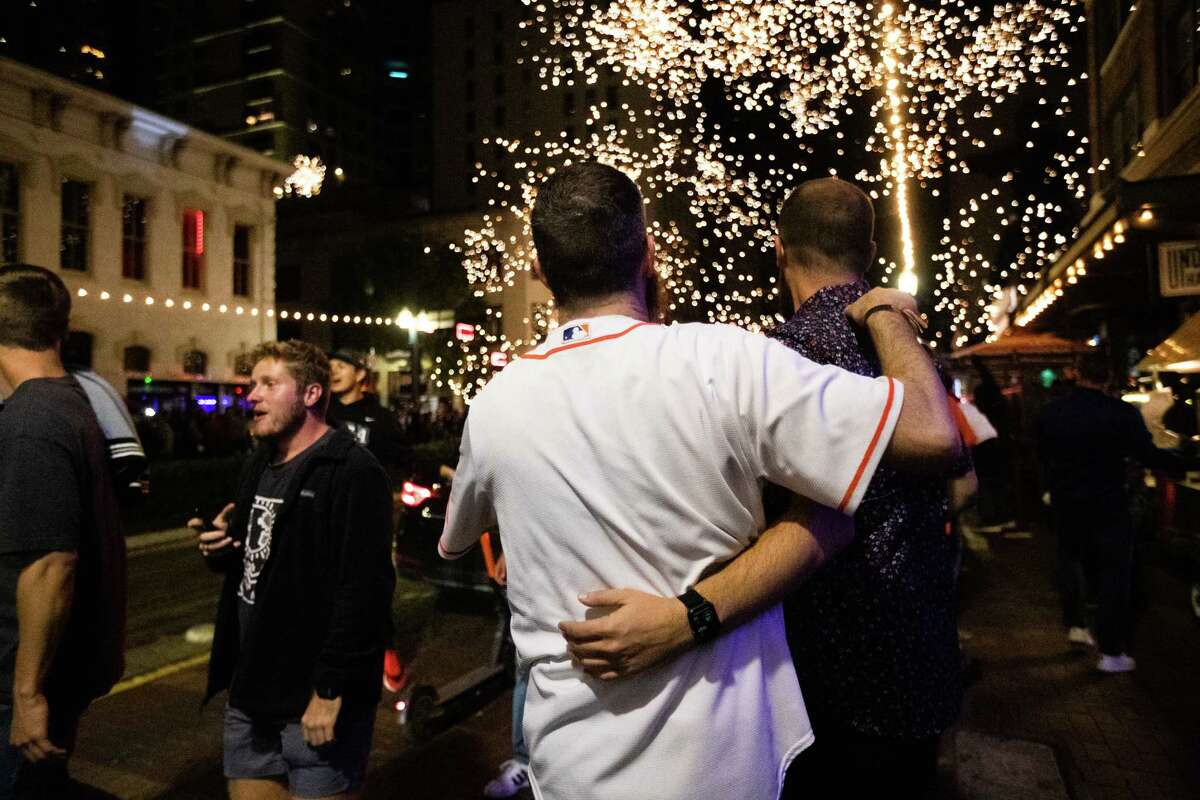 How Astros fans celebrated Houston's second World Series title