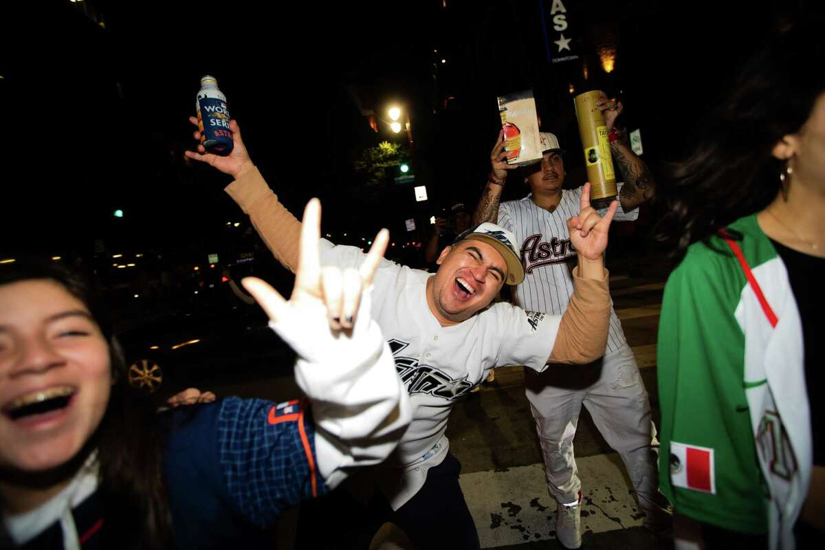 How Astros fans celebrated Houston's second World Series title