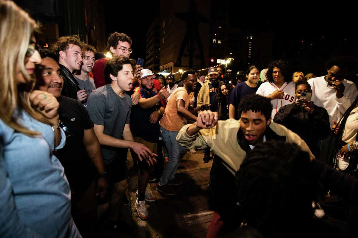 How Astros fans celebrated Houston's second World Series title