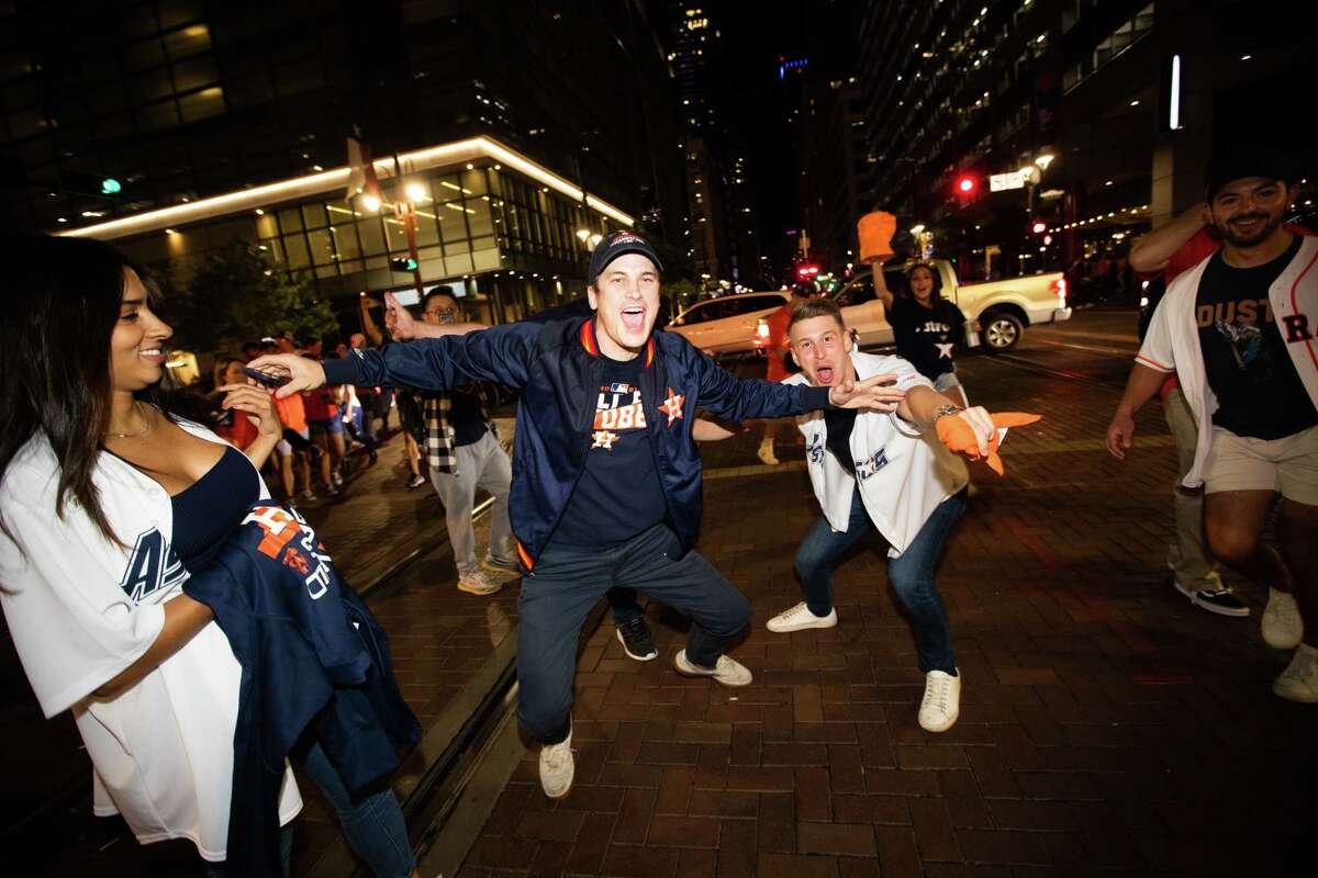 How Astros fans celebrated Houston's second World Series title
