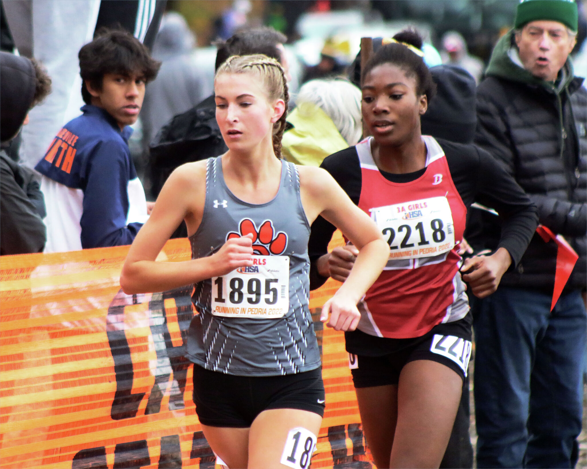 EHS girls run to 12th-place finish at cross country state meet