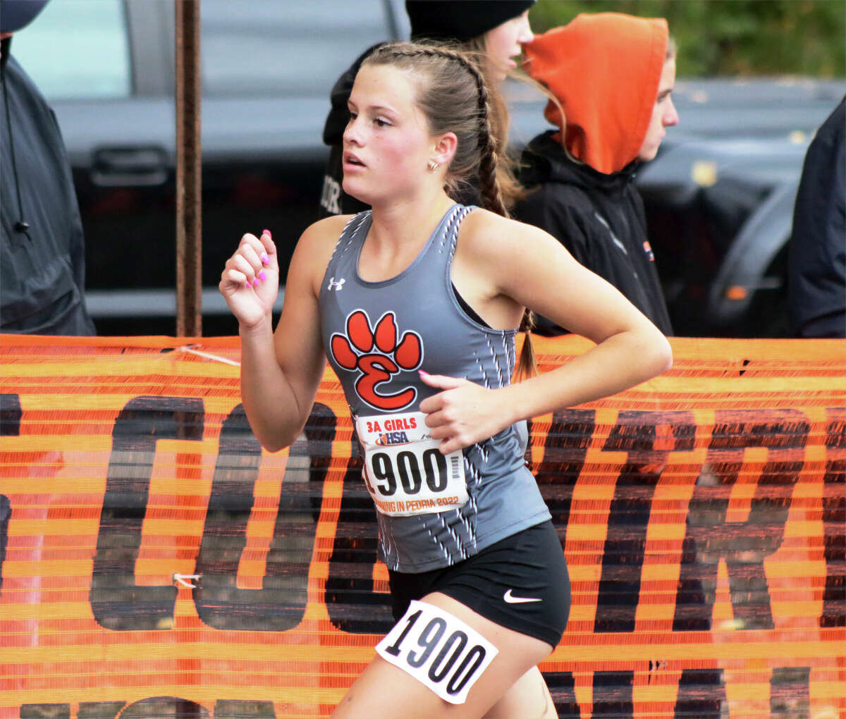 EHS girls run to 12th-place finish at cross country state meet