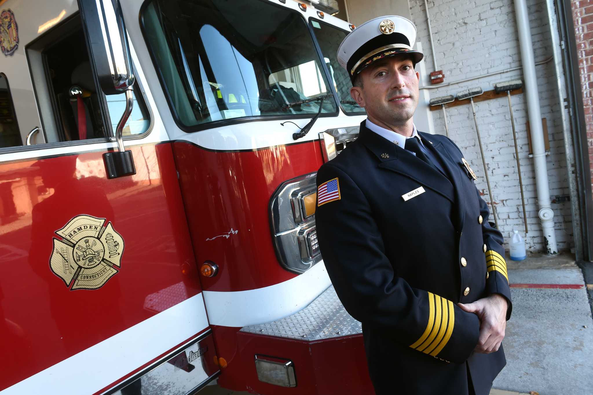 Hamden mayor Garrett taps Jeffrey Naples as new fire chief
