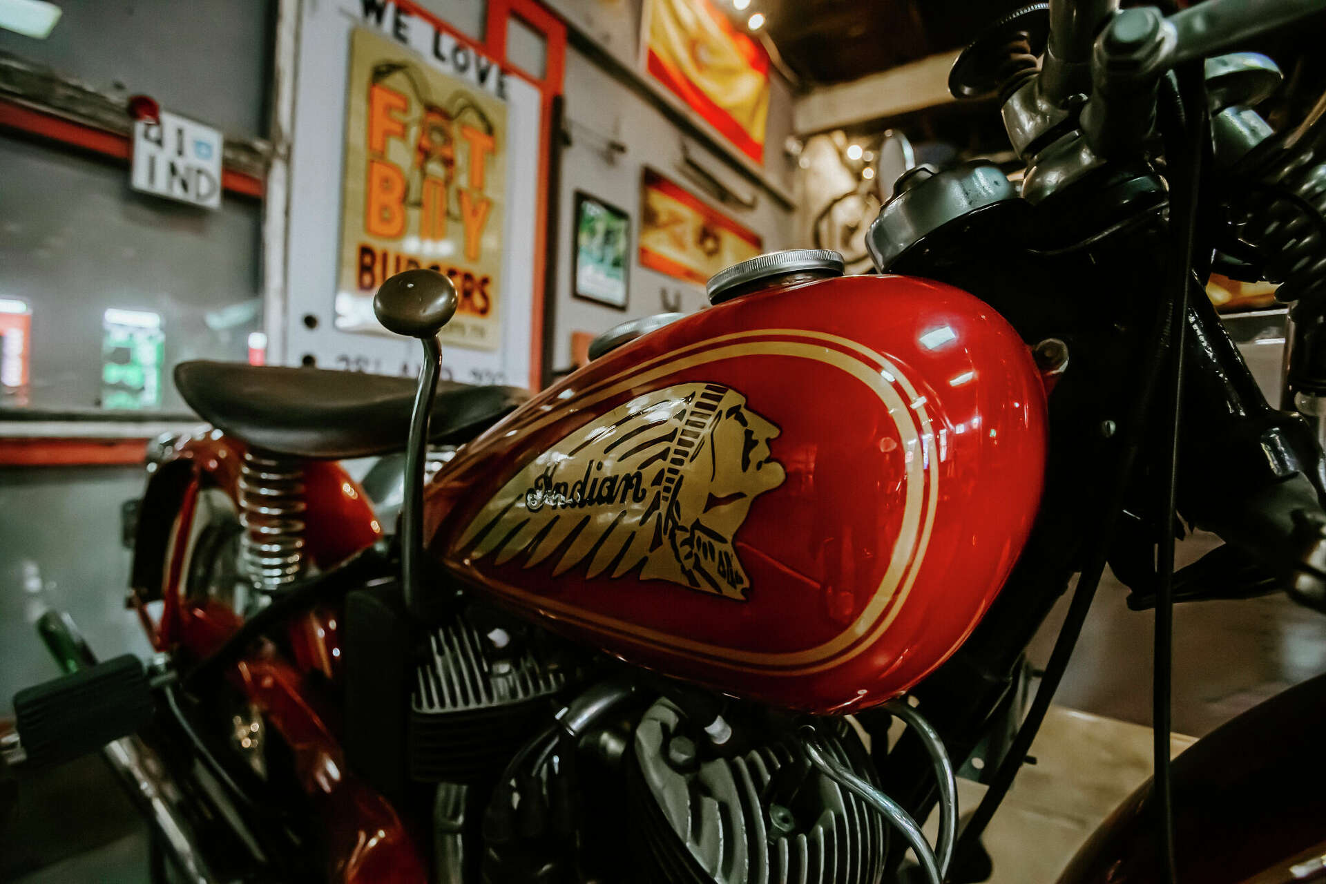 The Texas Vintage Motorcycle Museum is a bike lover's dream