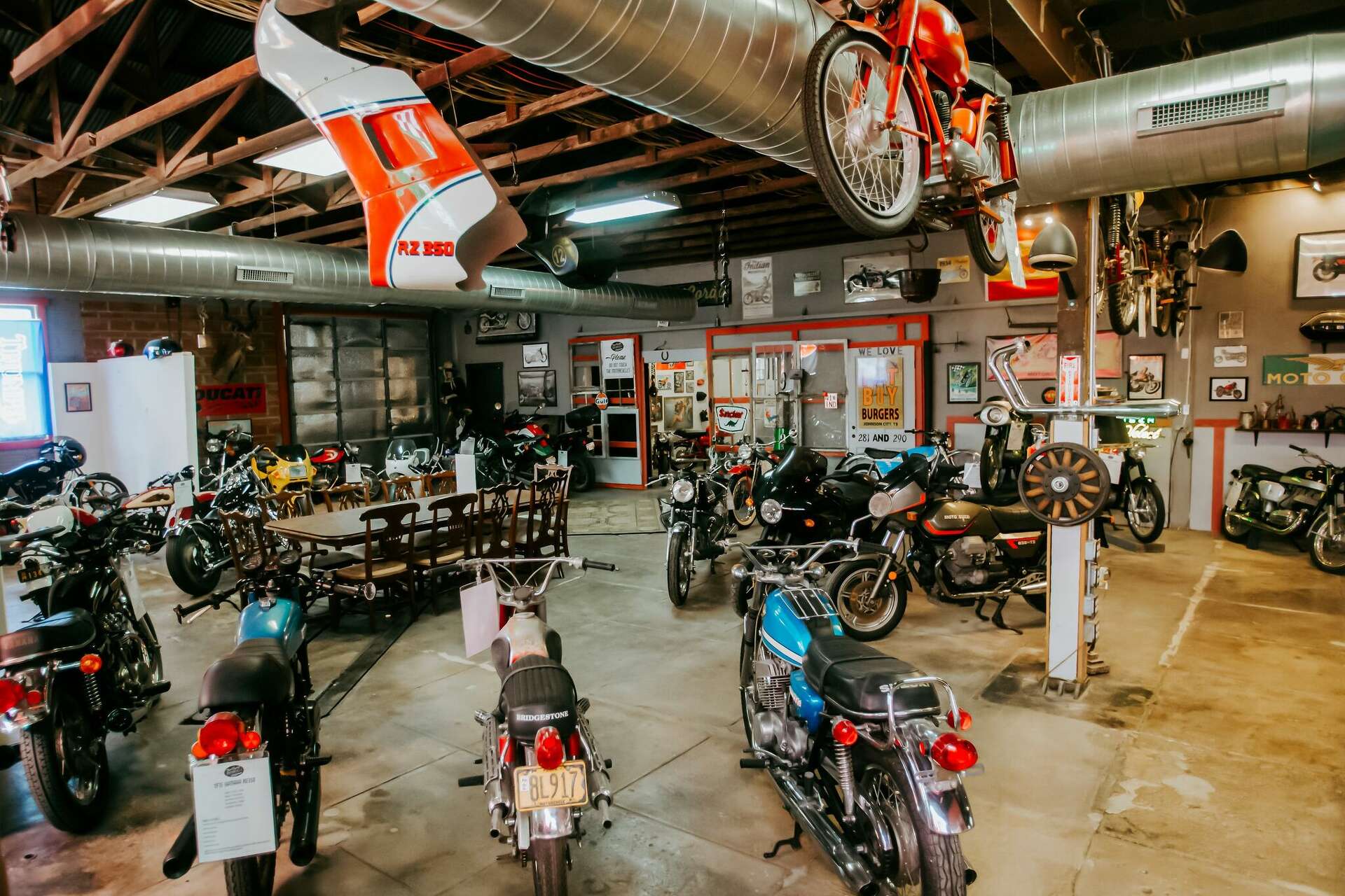 The Texas Vintage Motorcycle Museum is a bike lover's dream
