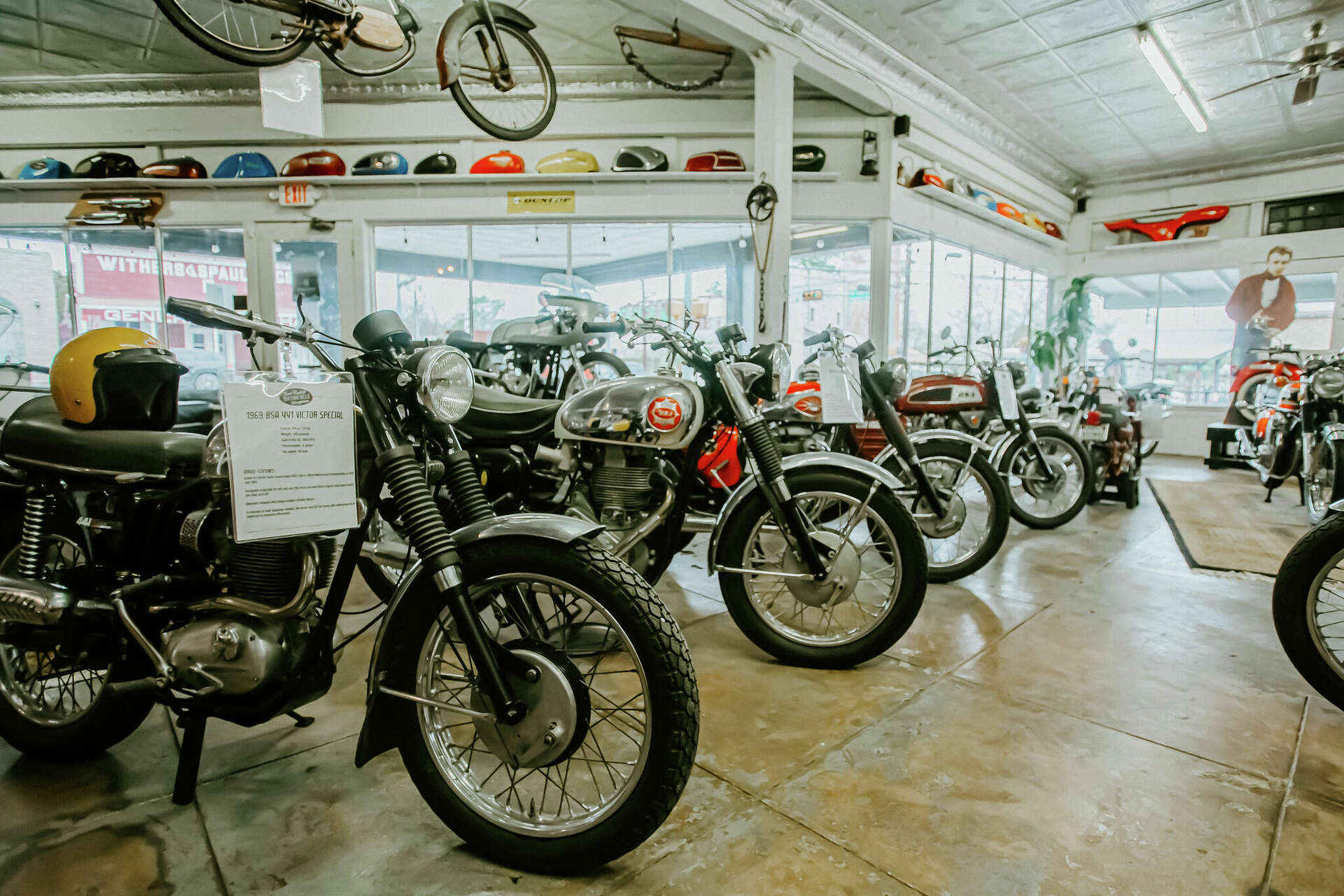 The Texas Vintage Motorcycle Museum is a bike lover's dream