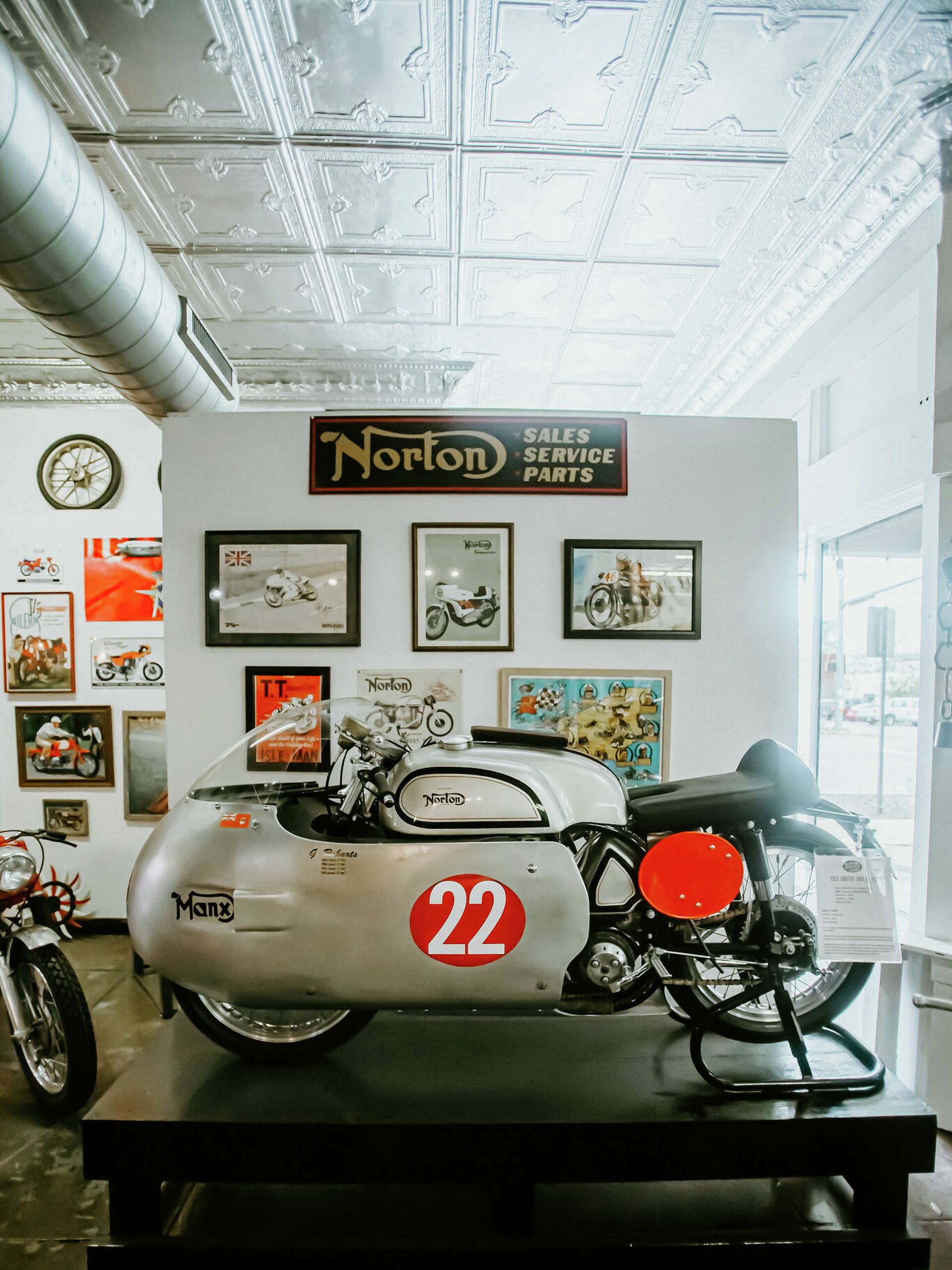 The Texas Vintage Motorcycle Museum is a bike lover's dream