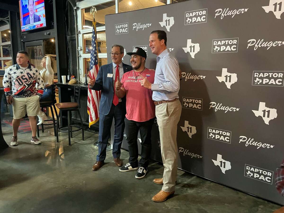 August Pfluger, Kevin Sparks celebrate Texas GOP wins in Midland, wait ...