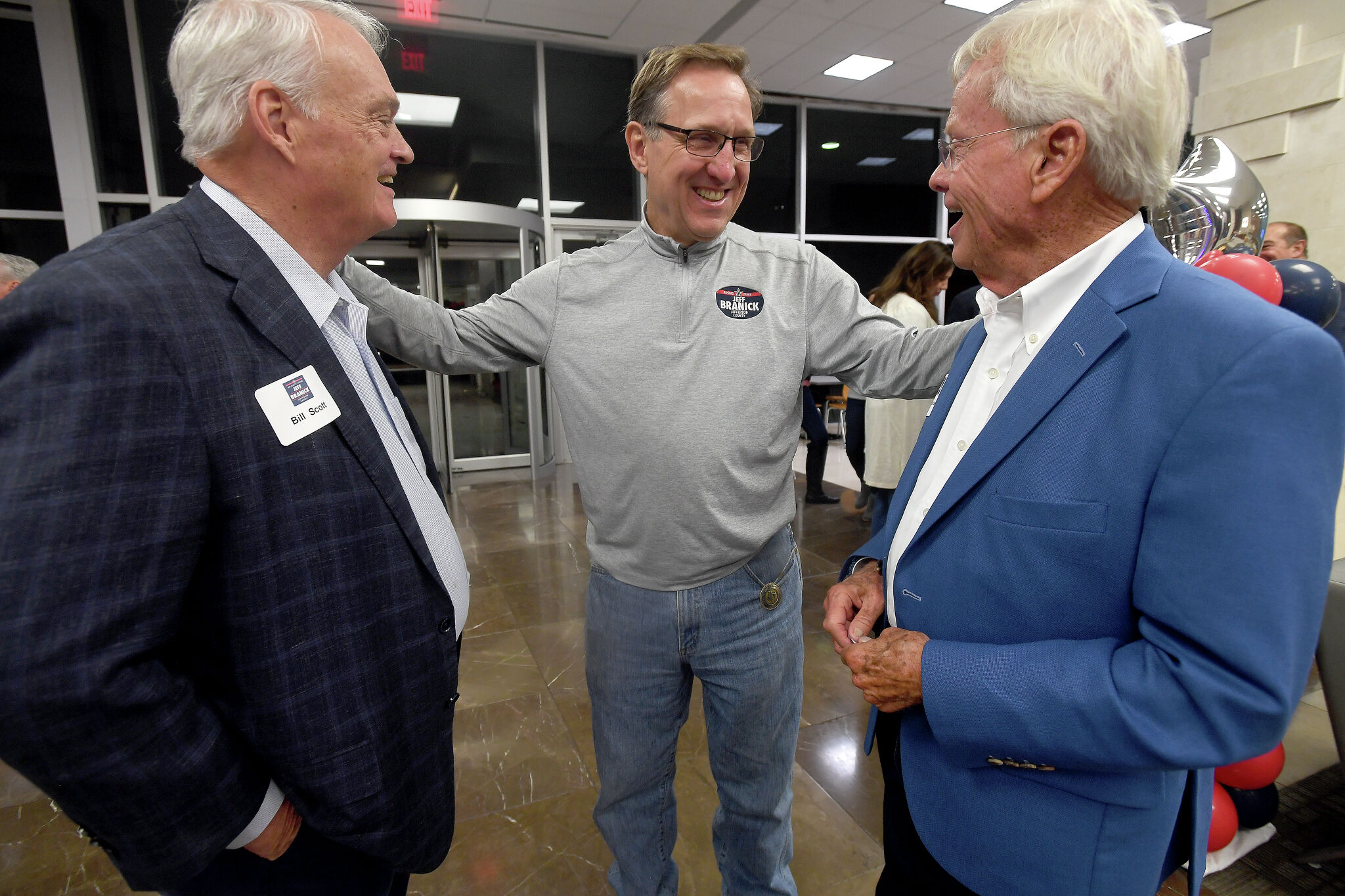 What was the mood at local Republican watch parties Tuesday?