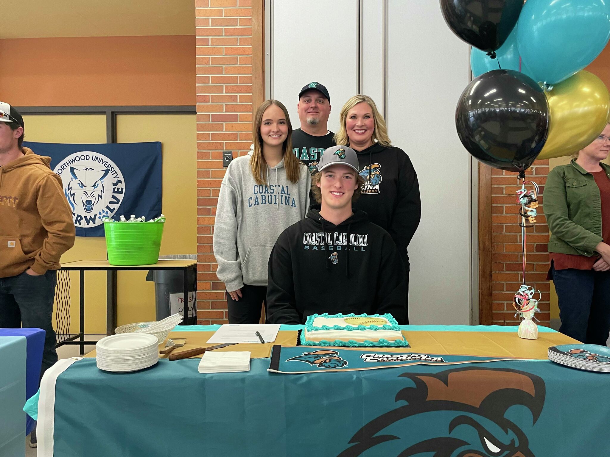 Six Dow athletes sign to play in college