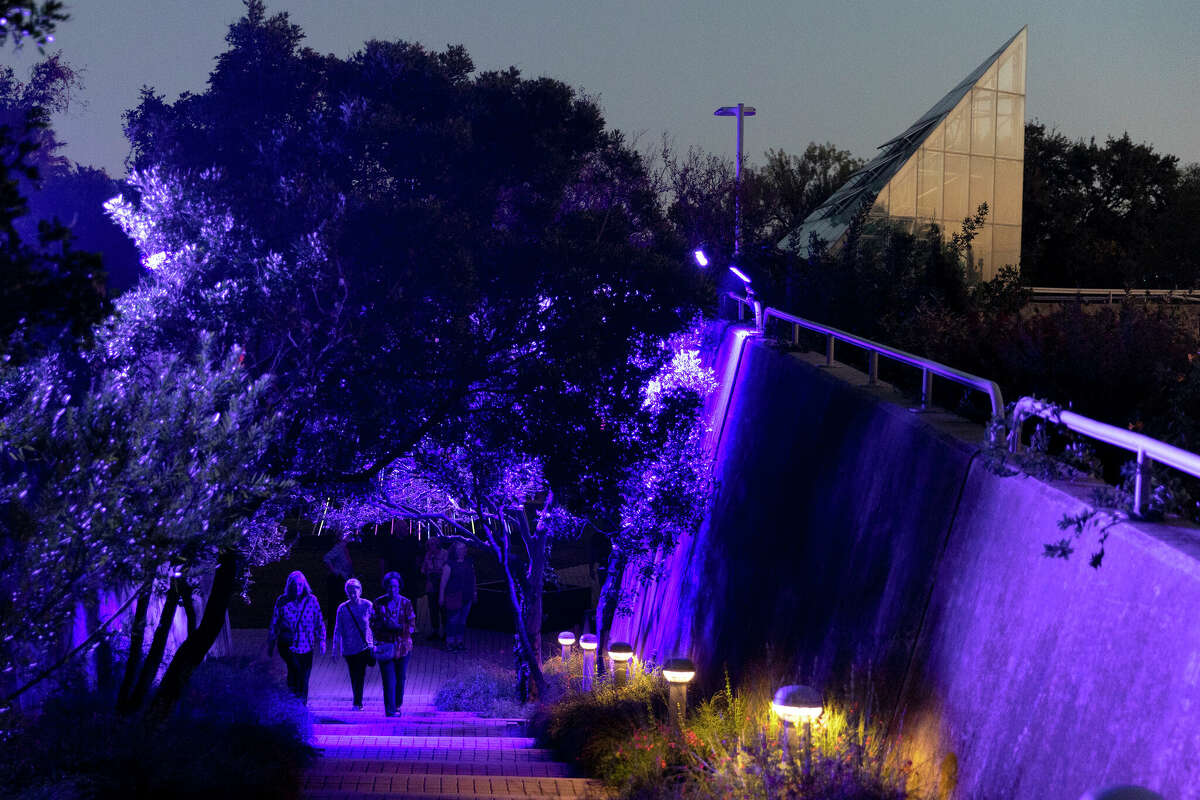 Sneak peek: 'Lightscape' returns to San Antonio Botanical Garden