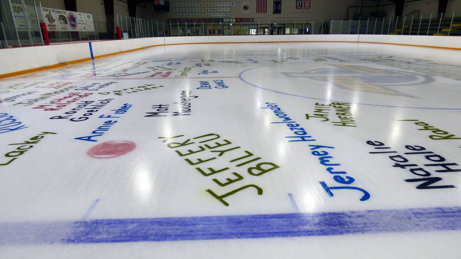 Names are expected to remain on the ice through weekend SIUE games