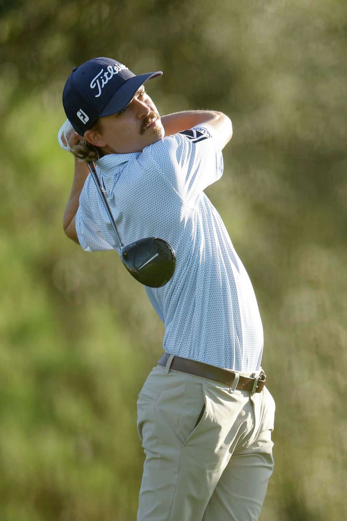 Houston Open: Aaron Wise shares first-round lead