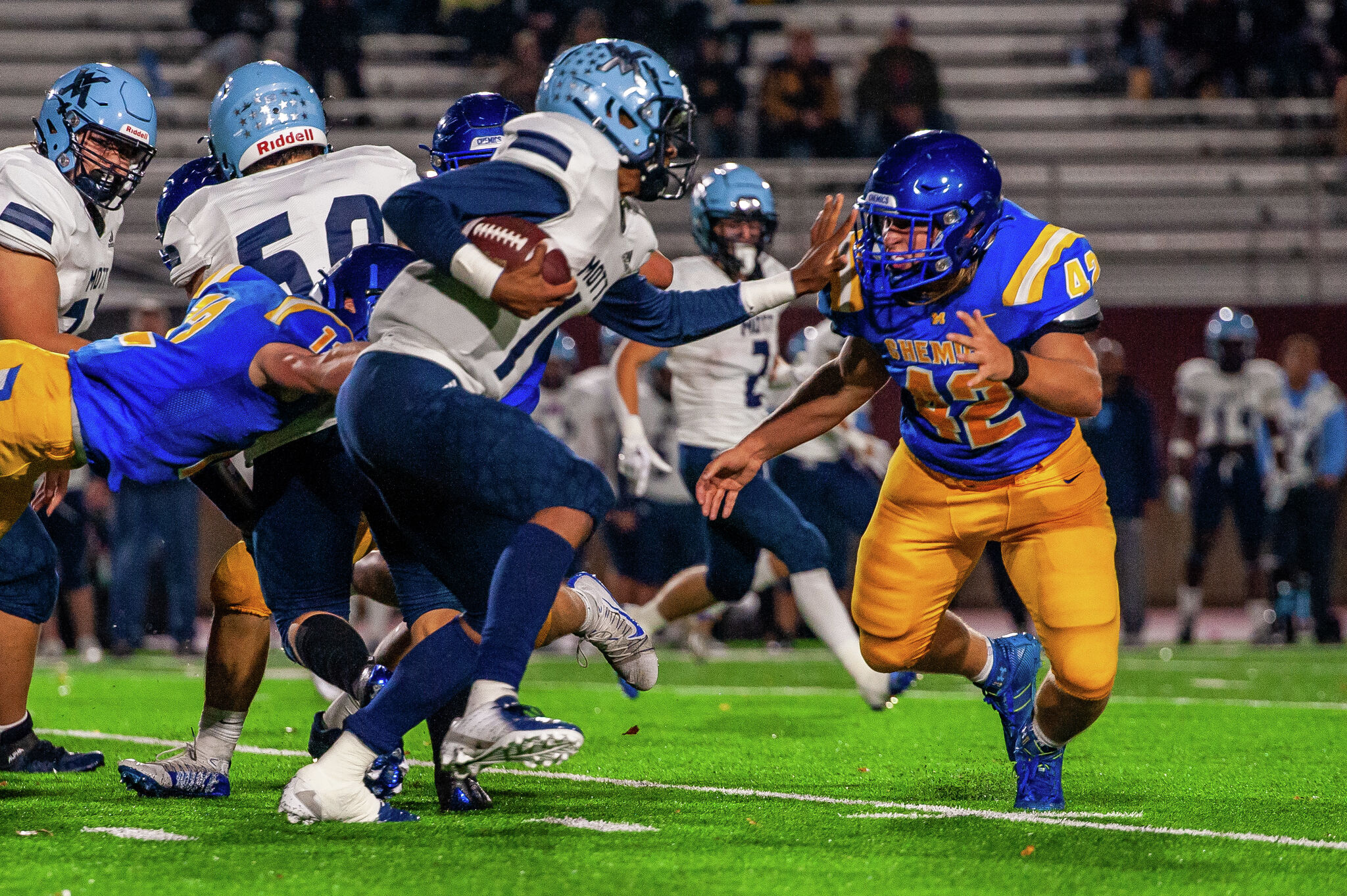 What do Chemics need to do to knock off No. 1 Dexter?