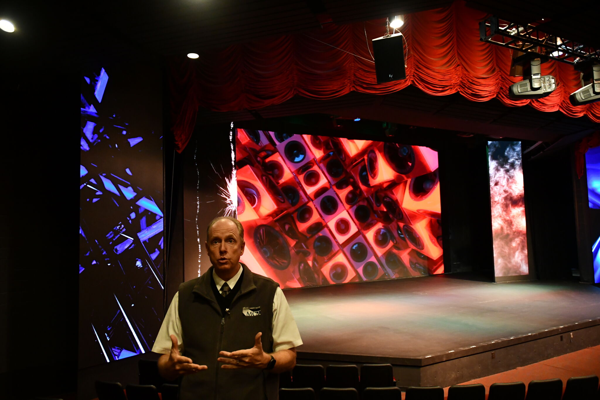 Midland Community Theatre debuts new LED wall, being used in “A ...