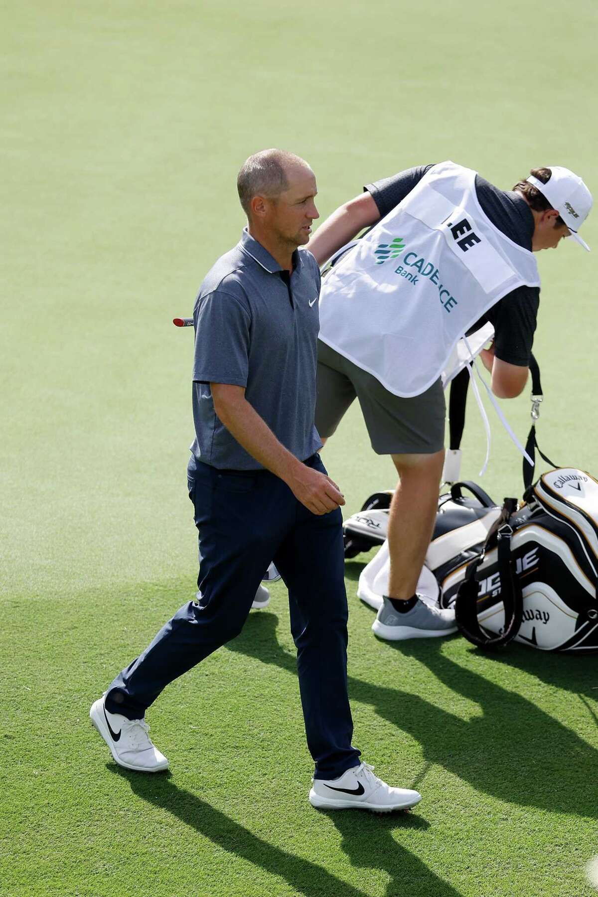 Houston Open: Travis Vick off to good start in hometown debut