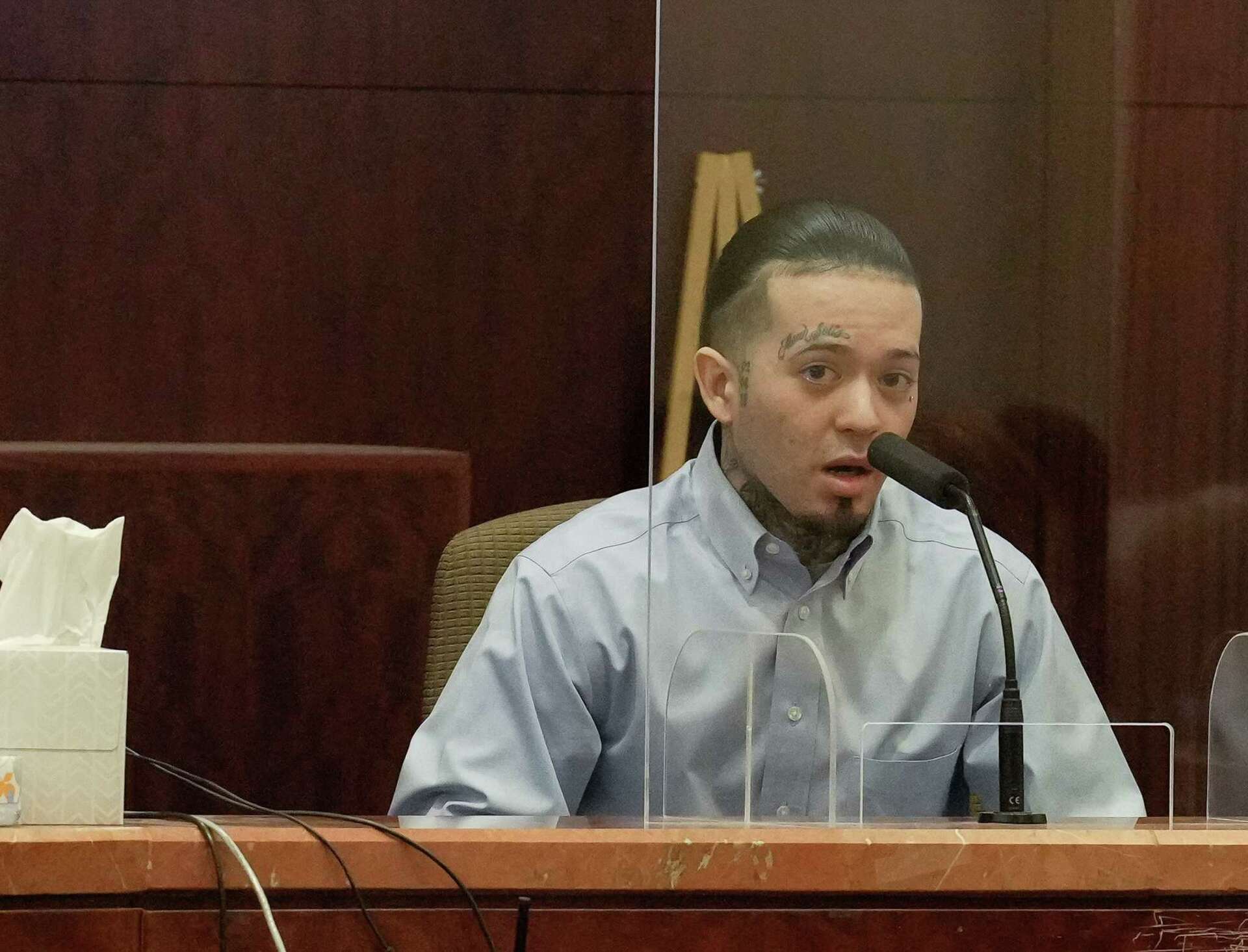 Houston sergeant's accused killer testifies about road rage clash, shootout