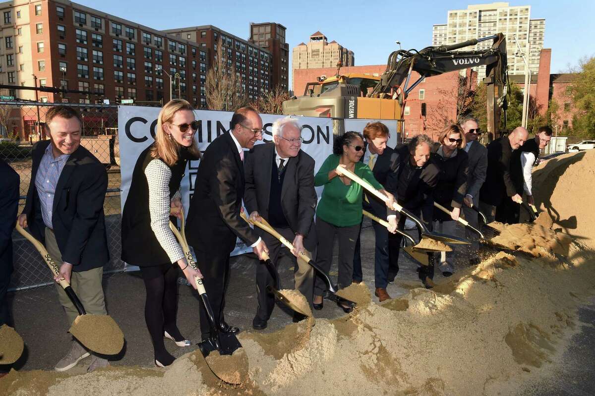 City breaks ground for first building on former Coliseum site