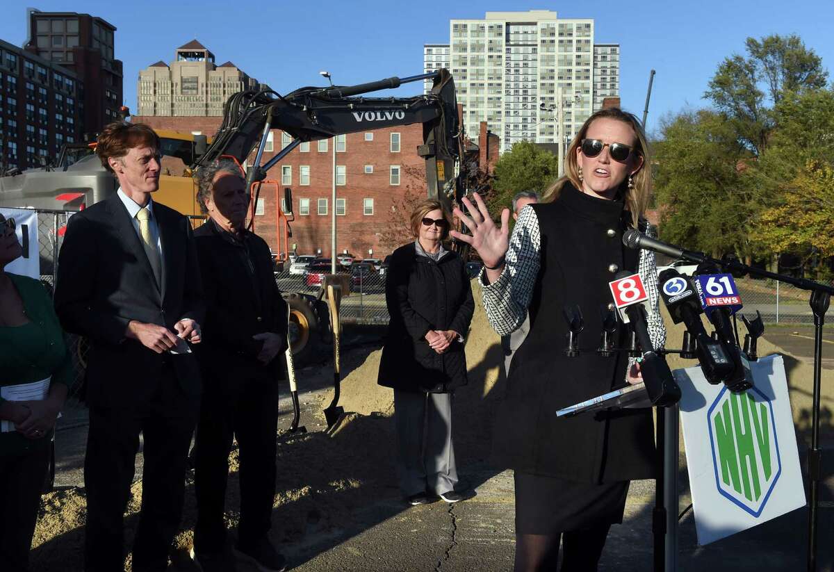 City breaks ground for first building on former Coliseum site