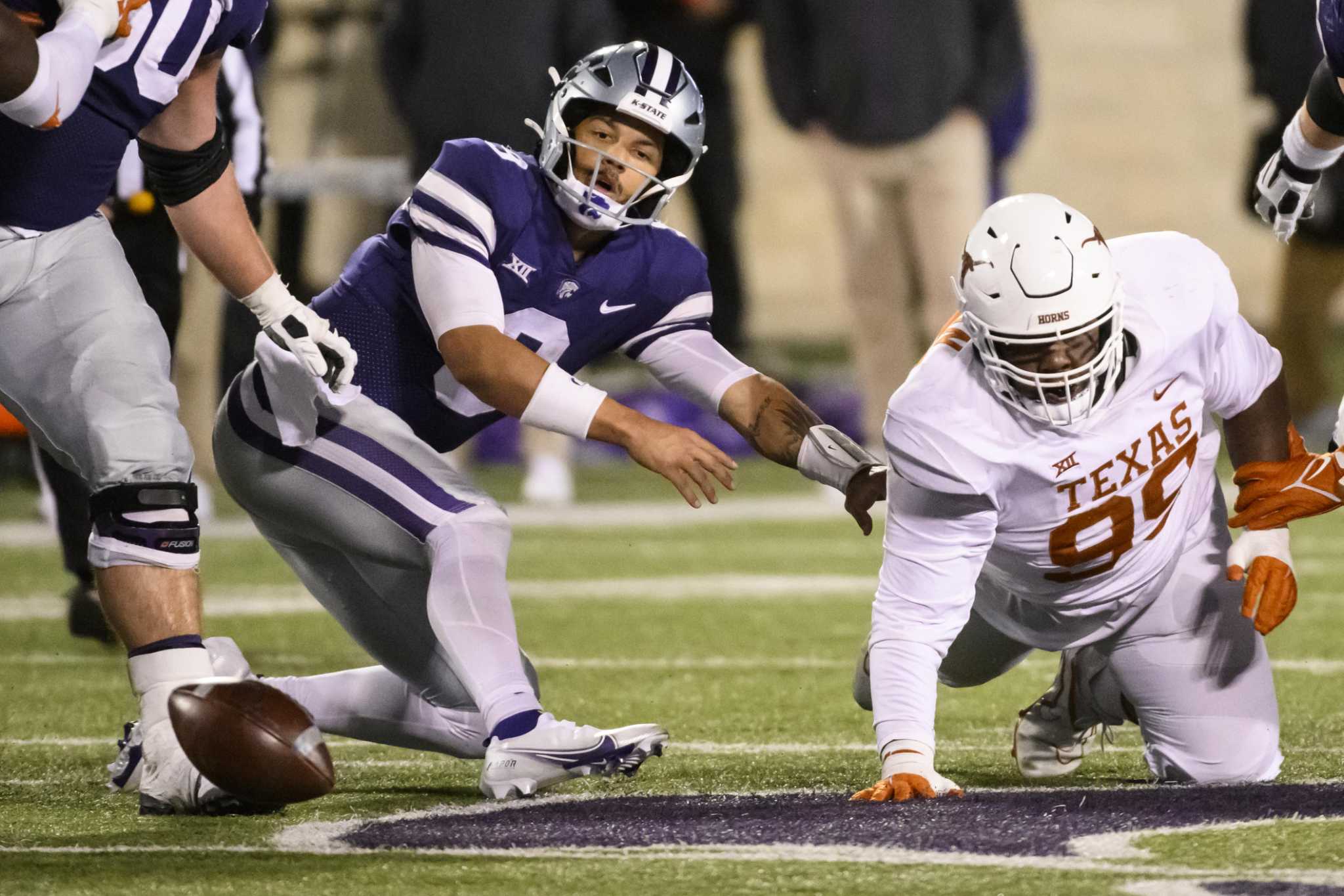 ‘He’s a force’: NT Keondre Coburn is the heart of Texas’ defense