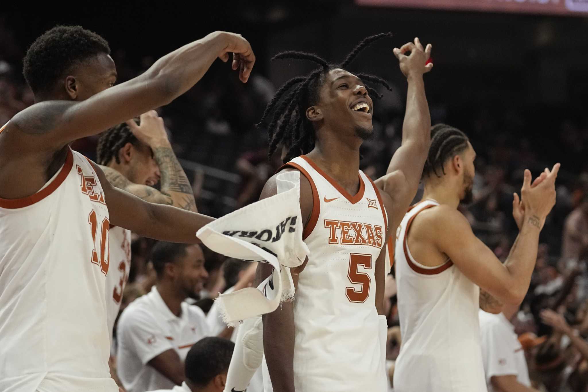 No. 12 Texas steamrolls Houston Christian to start 2-0