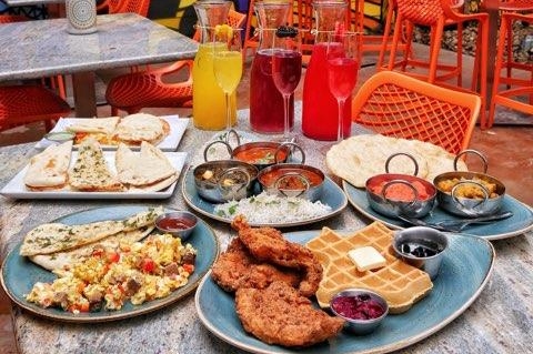 Houston's Texas and Indian fusion restaurant reveals new brunch menu