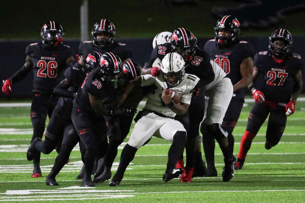 Westfield’s explosive start leads to rout of Conroe in playoff opener