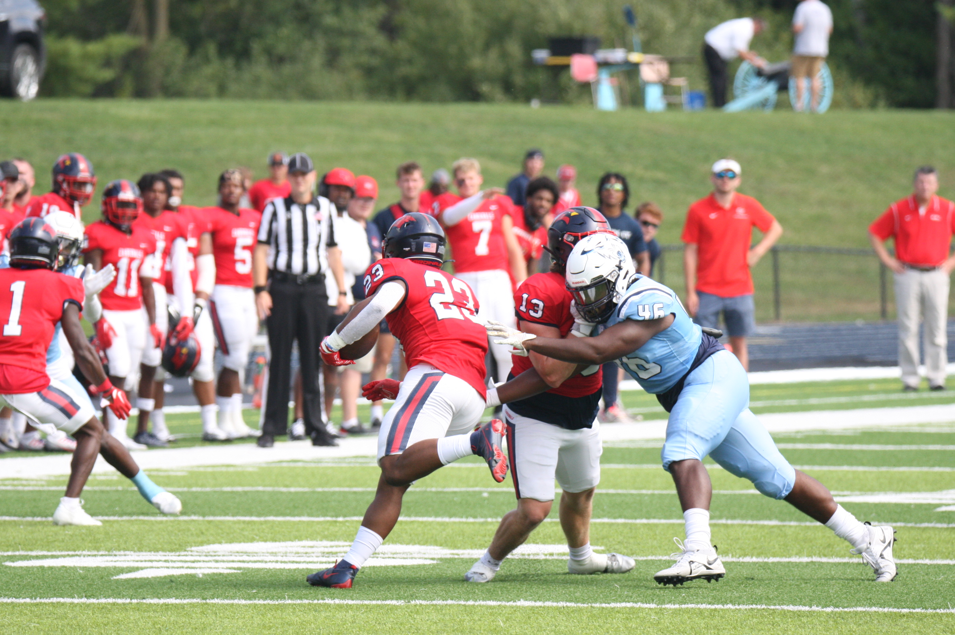 NU football ends on high note with big win