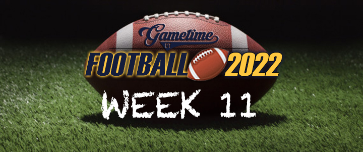 The Week 11 CT High School Football Schedule / Scoreboard