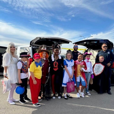 Bynum School of Midland gets into the Halloween spirit with Trunk-or-Treat