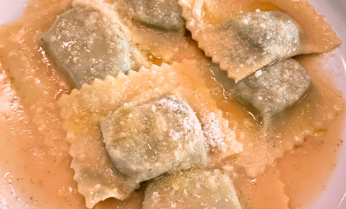 What's on the menu at Cafe Louie in Houston