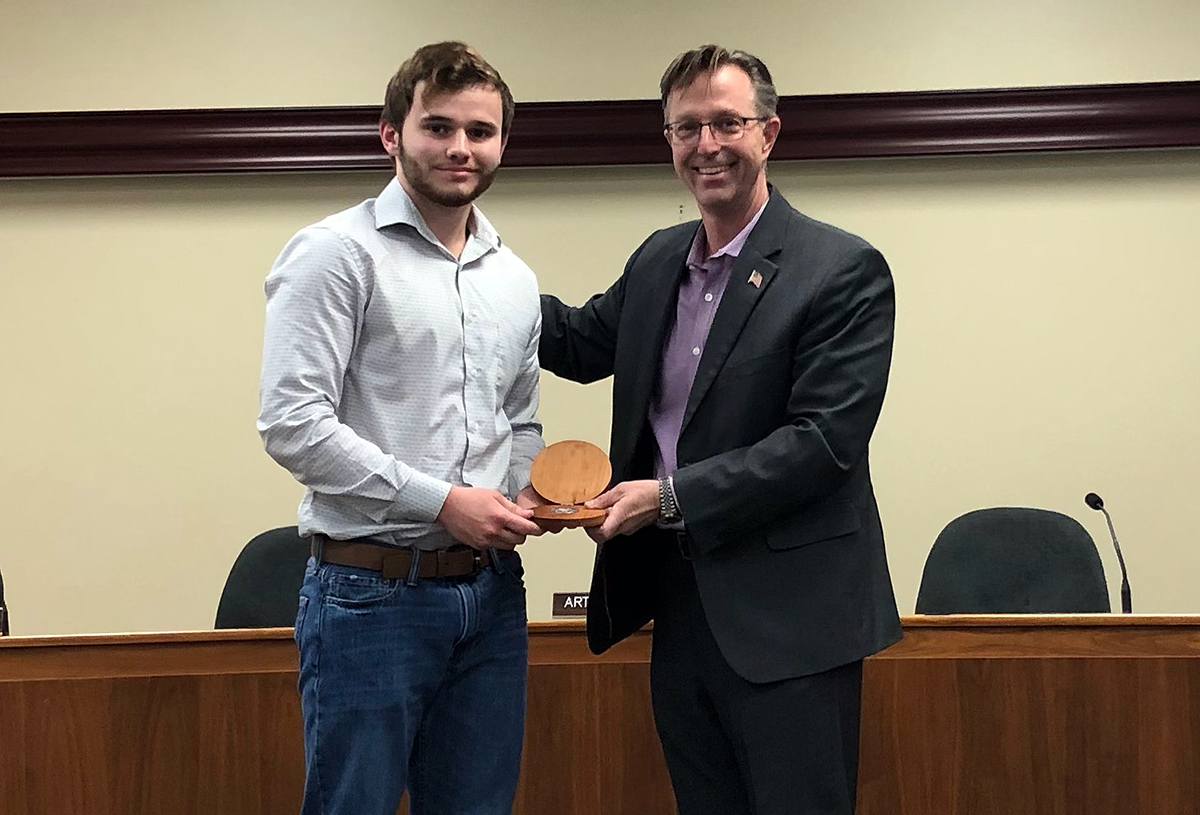 Edwardsville officials honor November's Excellence awardee, bid a long ...
