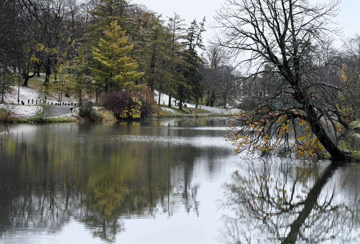 Albany gets over an inch of snow as season's first storm hits