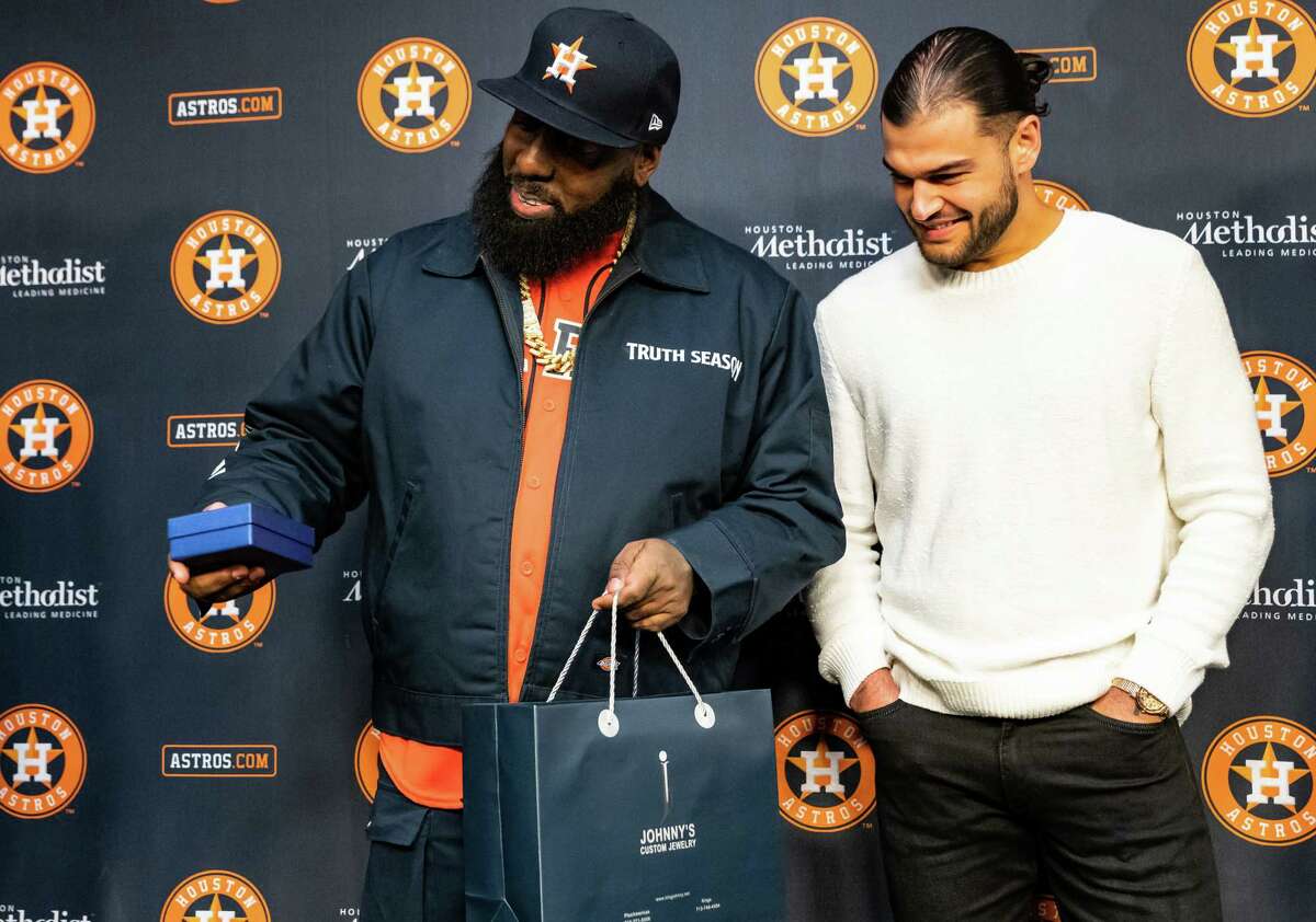 Trae tha Truth gifts Astros stars bling for World Series win