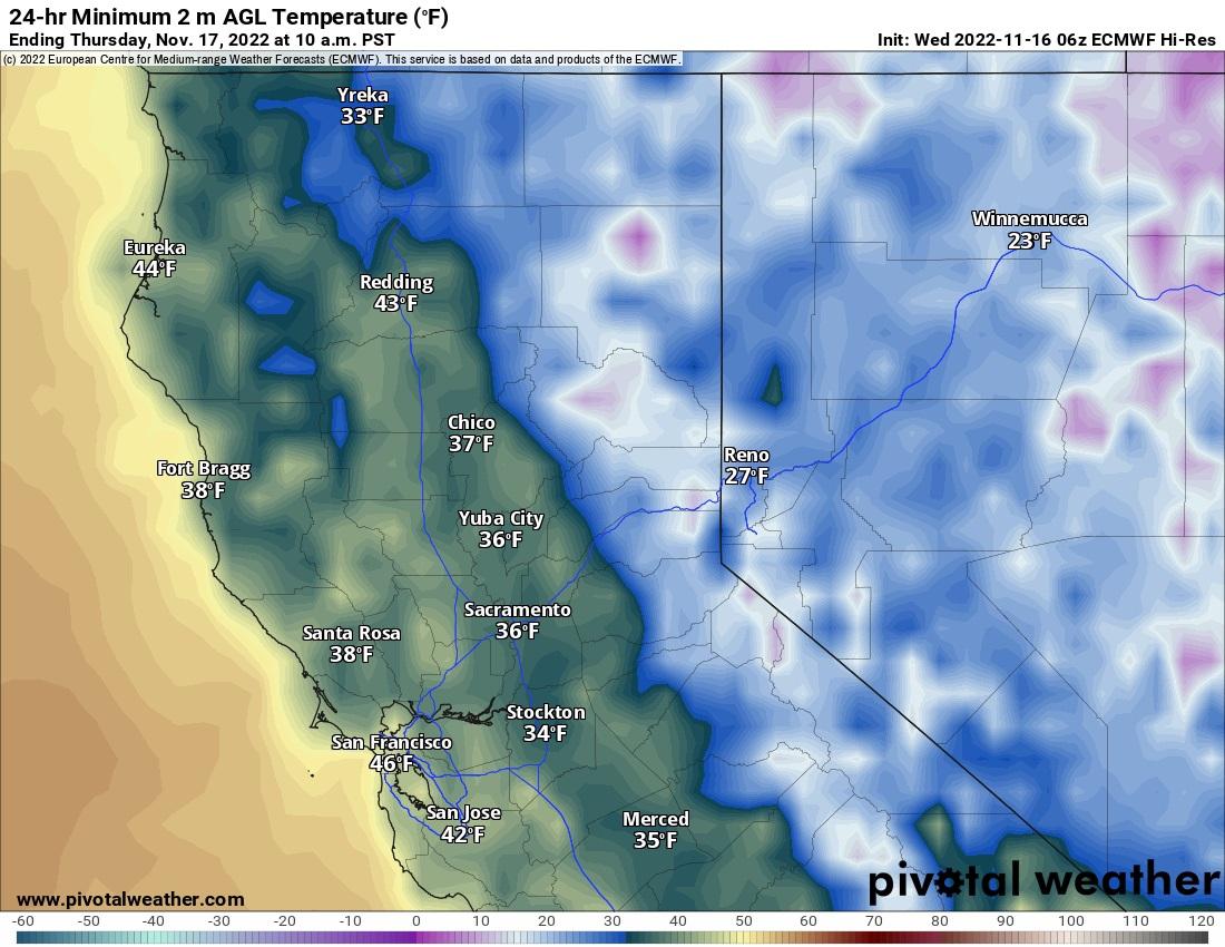 Big temperature swings coming to these Bay Area cities today