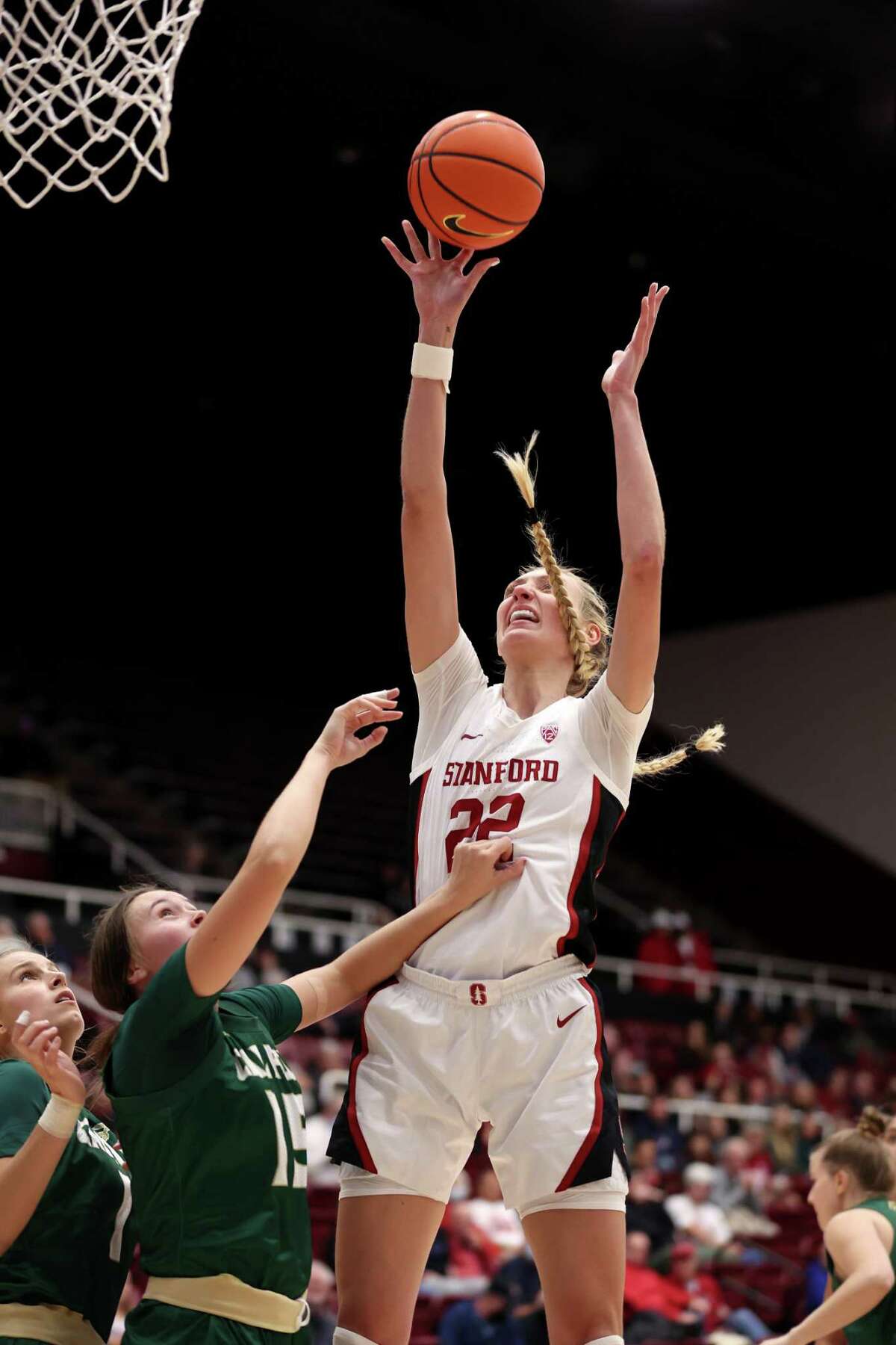 Hannah Jump scores 24 with eight 3s as Stanford crushes Cal Poly