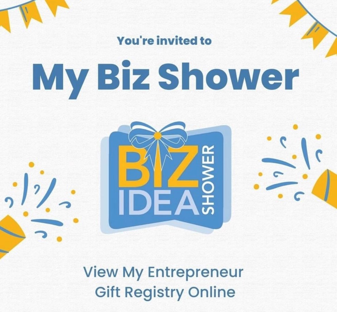 Businesses can create gift registries with Biz Idea Shower